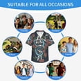 Boys Hawaiian Shirt Kids Teens Casual Button Down Short Sleeve Beach ...