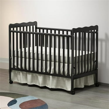 Saylike Baby Crib, 3-in-1 Convertible Crib Wood Full Size Toddler Bed ...