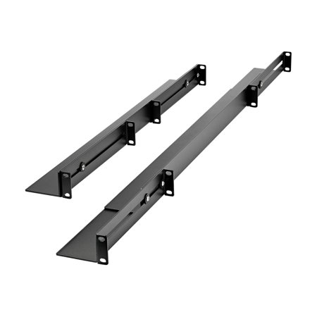 StarTech.com 1U 19 inch Server Rack Rails, 24-36 inch Adjustable Depth ...