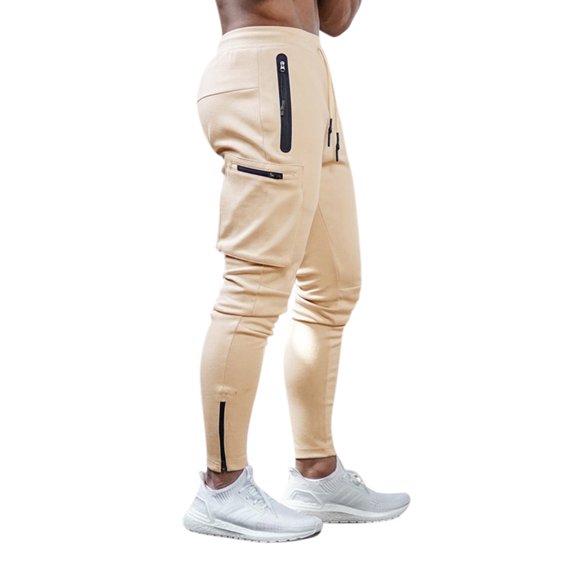 Zipper Pockets Pants