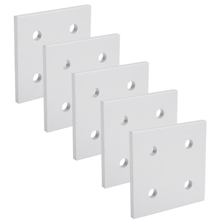 Noref 5Pcs 4-Hole Vertical Connecting Plate For Aluminium Extrusion ...