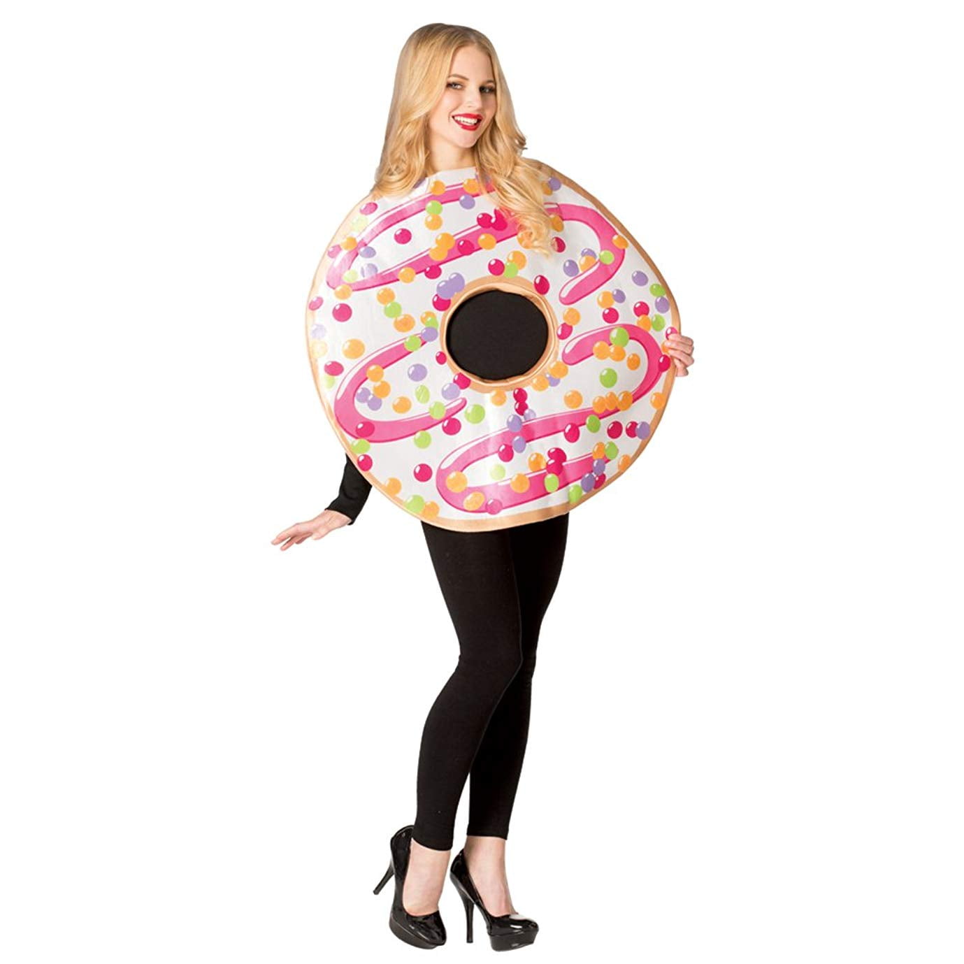White Frosted Donut Costume - Walmart.com