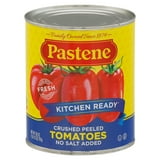 Pastene Kitchen Ready Ground Peeled Tomatoes, No Added Salt, Gluten ...