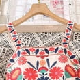 Conairie Girls Floral Print Spaghetti Strap Waist Tie Flared Princess ...