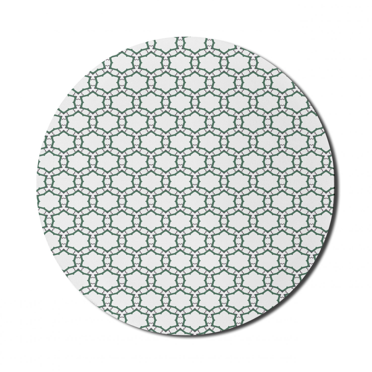 Abstract Mouse Pad for Computers, Minimalistic Composition of Flowers ...