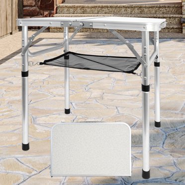 Tonchean Foldable BBQ Grill Table, Adjustable Height, Portable for ...