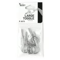 Silver Large Round Toggle, 4 Piece - Walmart.com