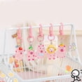 CEORPER 5Pcs Luminous Capybara Key Holder Fashionable Pink Keychain For ...