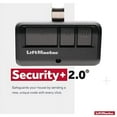 LiftMaster 893LM Security+ 2.0 3-Button Visor Clip Remote - Walmart.com