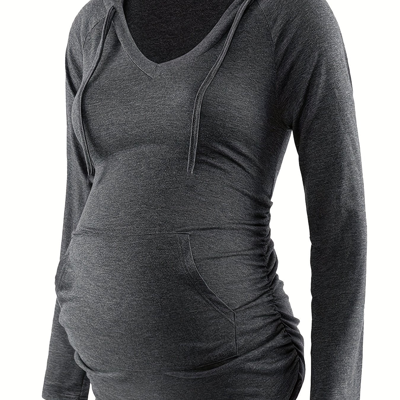 Click here for Pengx Stylish Maternity Hoodie - Soft Mid-Stretch... prices