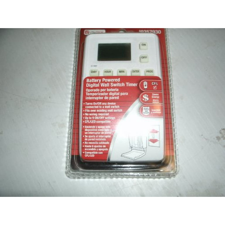 Autochron Programmable Wall Light Switch Timer | Shelly Lighting