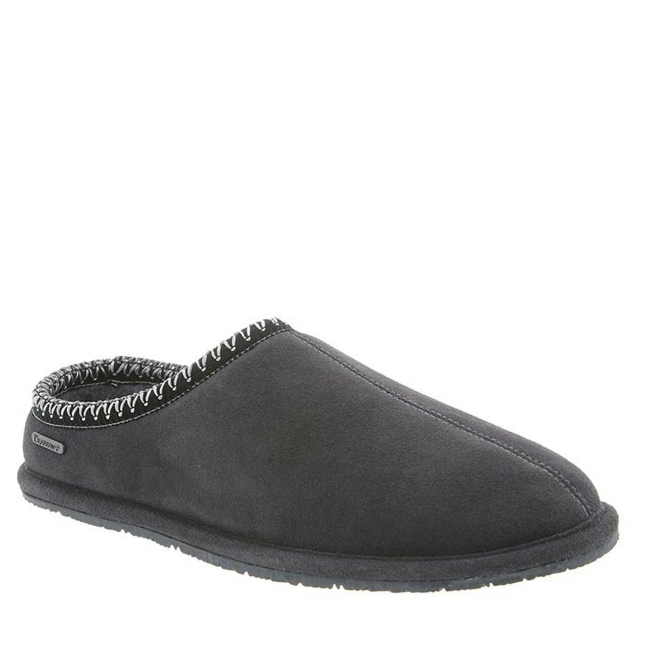 Bearpaw Men's Charcoal Joshua Slippers, Size 8 - Walmart.com