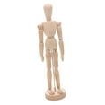 Wood Human Body Model Movable Joint Home Decor Ornament Figurine- L ...