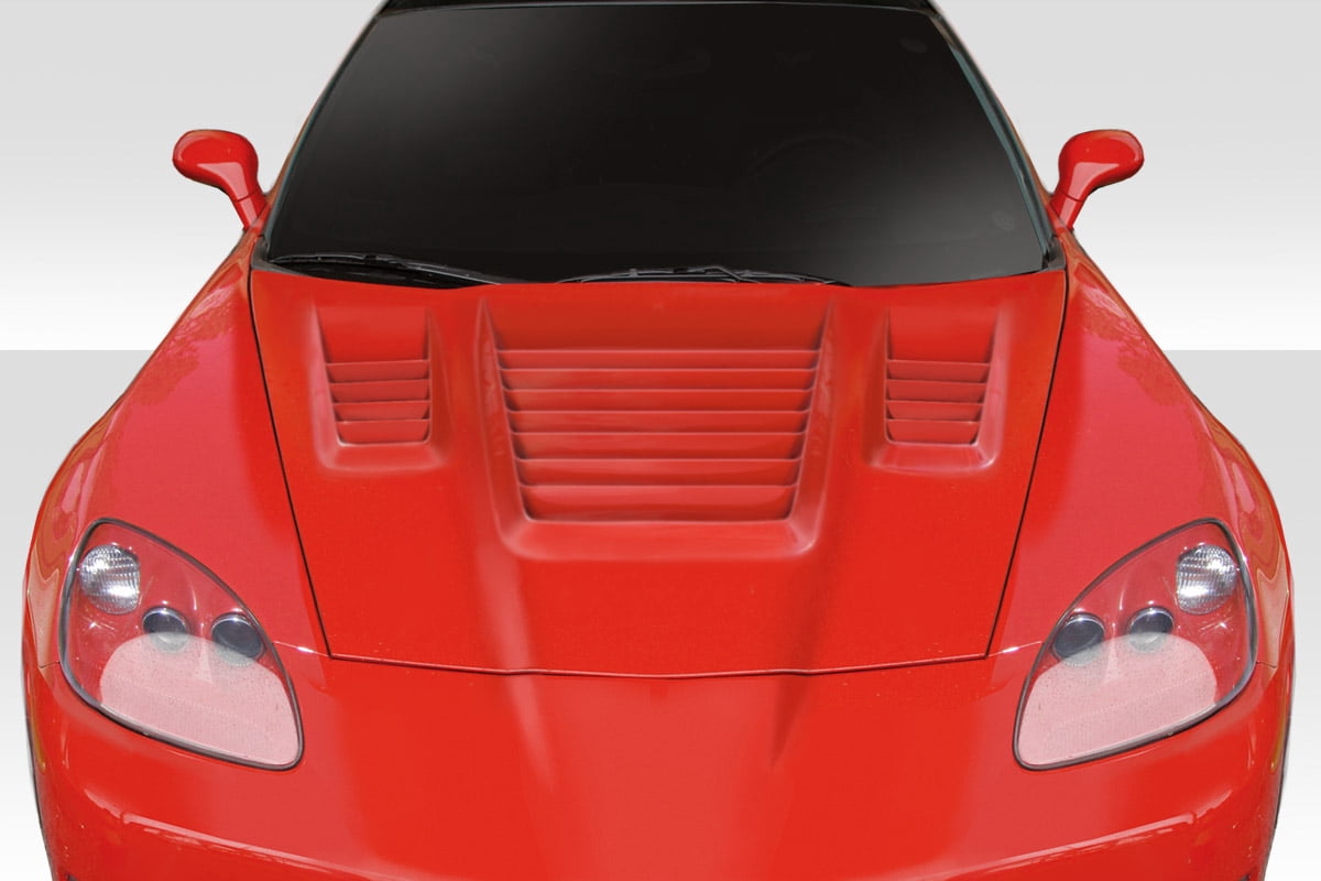 2005-2013 Chevrolet Corvette C6 Duraflex World Challenge Look Hood - 1 ...
