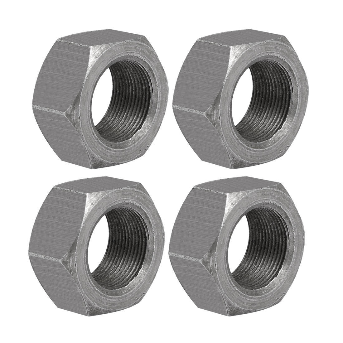 Unique Bargains 4pcs M27 x 1.5mm Pitch Metric Fine Thread Carbon Steel ...