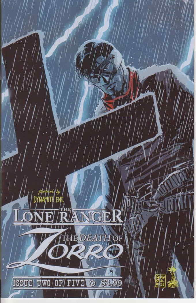 Lone Ranger And Zorro, The: Death of Zorro #2A VF ; Dynamite Comic Book ...