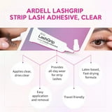 Ardell LashGrip Strip Adhesive - Clear - 1/4 oz - Walmart.com