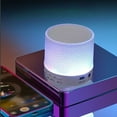 Portable Mini Bluetooth Speakers Wireless Hands LED Speaker with TF USB ...