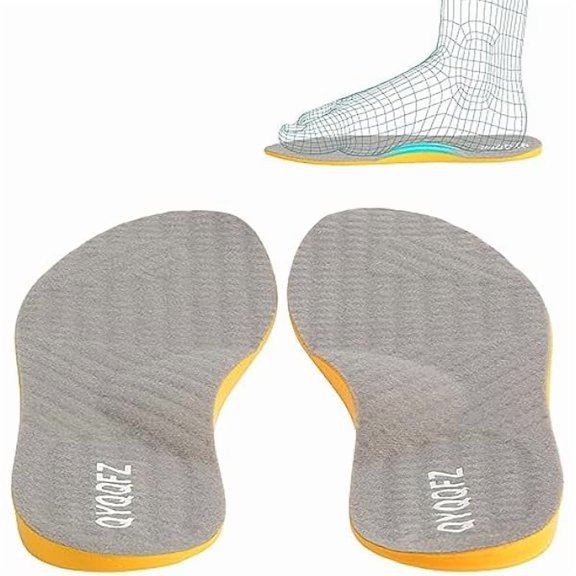 Powerstep Protech Walk Fit Full Length Orthotic Insoles for Heel Pain ...