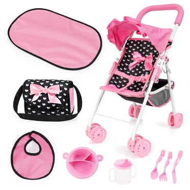 Baby Alive Pretend Play Baby Doll Travel System with Stroller & Car ...