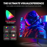 Suevery 24" Curved Gaming Monitor - 200Hz, 1080P FHD, 99s RGB, FreeSync ...