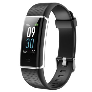 Fitbit Versa LITE Edition Smartwatch, Charcoal/Silver Aluminum ...