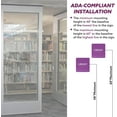 ADA CENTRAL SIGNS - 6" X6" Library Sign - ADA Compliant Tactile ...