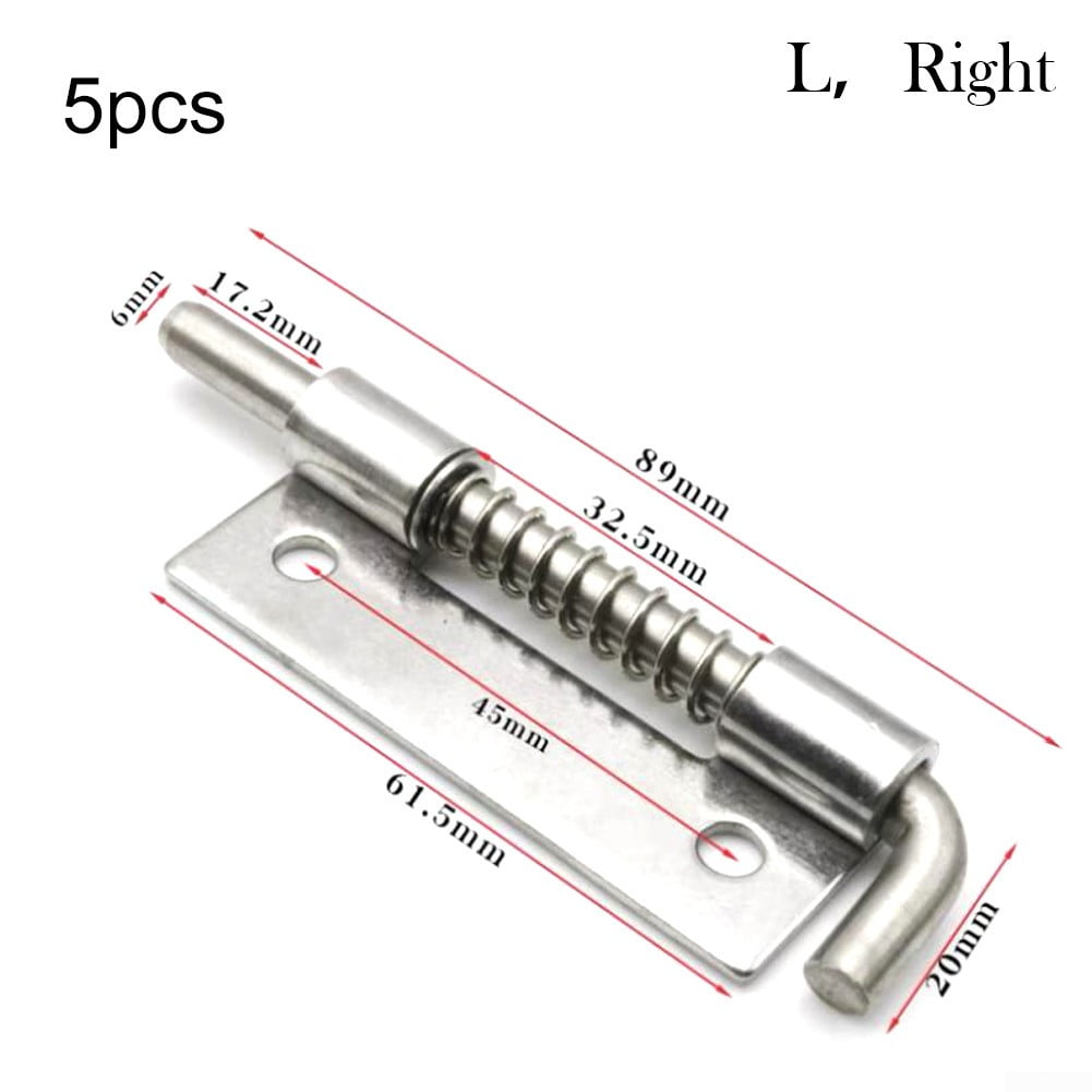 Spring Loaded Latch Pin Latch Latches Security Stainless Steel Install ...