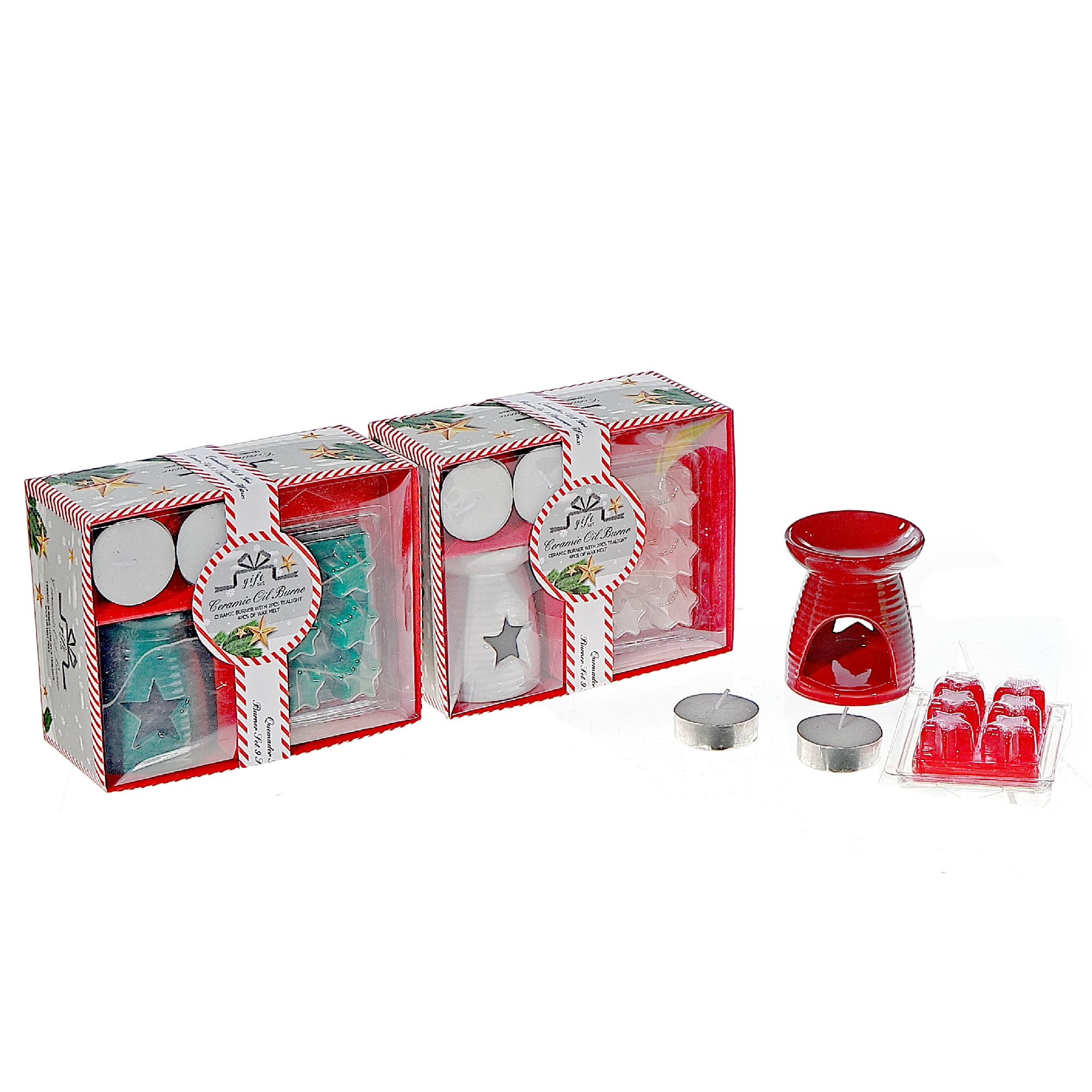 Click here for Ih Casadécor Ceramic Star Wax Burner Gift Set (Ass... prices