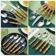 Flatware Silverware Straw Carrying Case Stainless Steel Fork Home ...