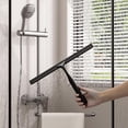 Stainless Steel Shower Squeegee for Glass Doors, Multi-Purpose Squeegee ...