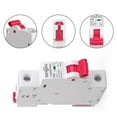 1P Solar Circuit Breaker DC for MCB for PV 1-Pole DC Disconnect Switch ...