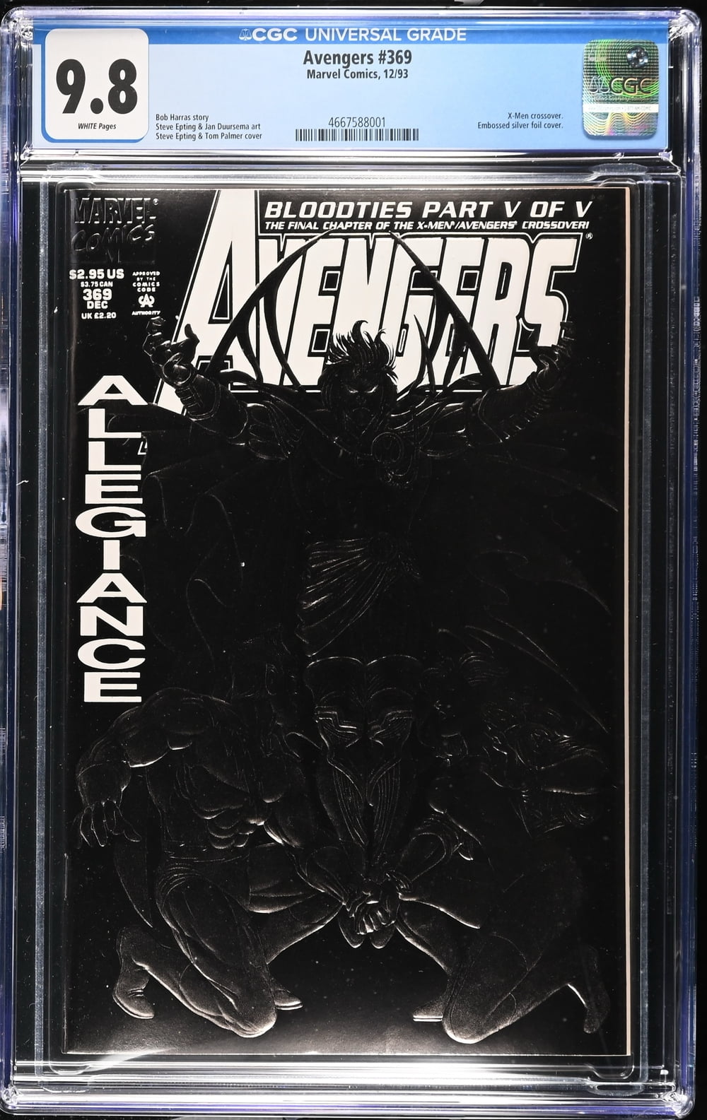 Avengers #369 - CGC 9.8 Comic Book - Walmart.com