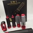 5-in-1 curling iron, hair dryer, curling comb, egg roll curling iron ...