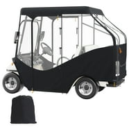 Covered Living Golf Cart Sun Shade Cover for 4 Seater Golf Cart Roof up ...