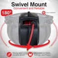 ReelWorks Air Hose Reel - Retractable 3/8" x 50' with 3' Lead-In Hose ...
