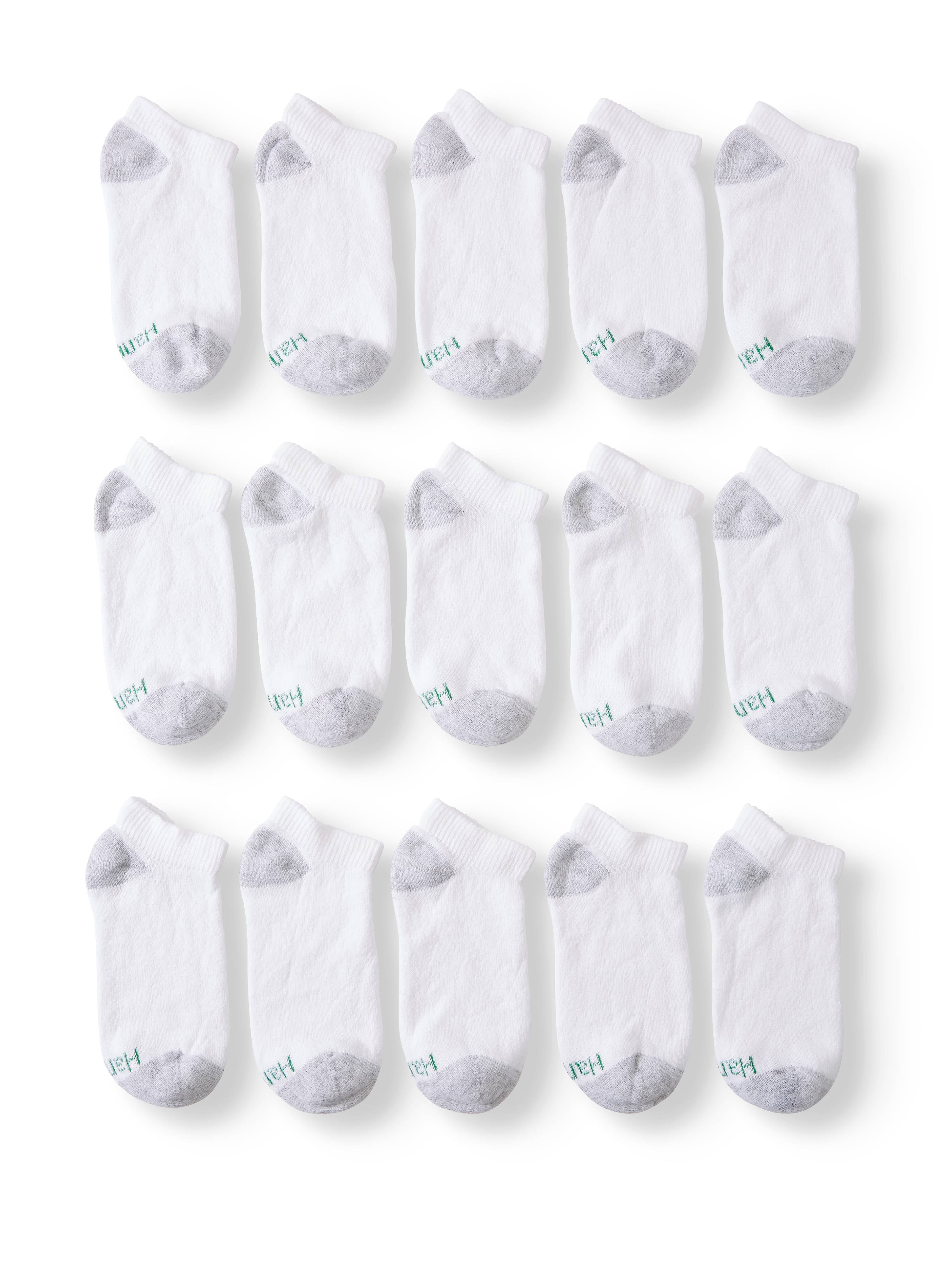 Hanes - Cushion No Show Socks, 12 + 3 Bonus Pack (Little Boys & Big ...