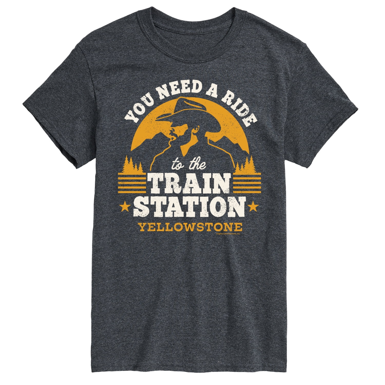 Yellowstone - You Need A Ride To The Train Station - Men's Short Sleeve ...