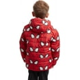 Marvel Boys’ Avengers Spider-Man Reversible Jacket – Sherpa Fleece ...