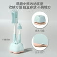 Silicone Bottle Brush Magic Baby Nipple Brush Straw Brush Swivel Bottle ...