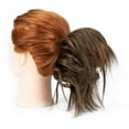 Tousled Updo Messy Bun Hair Tousled Updo Ponytail Hair Hairpiece With ...