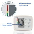 Blood Pressure Cuff, Rechargable Upper Arm Blood Pressure Monitor BP ...