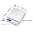 American Weigh Scales AMW-SC-501 Digital Pocket Scale 500 by 0.01 G - Walmart.com