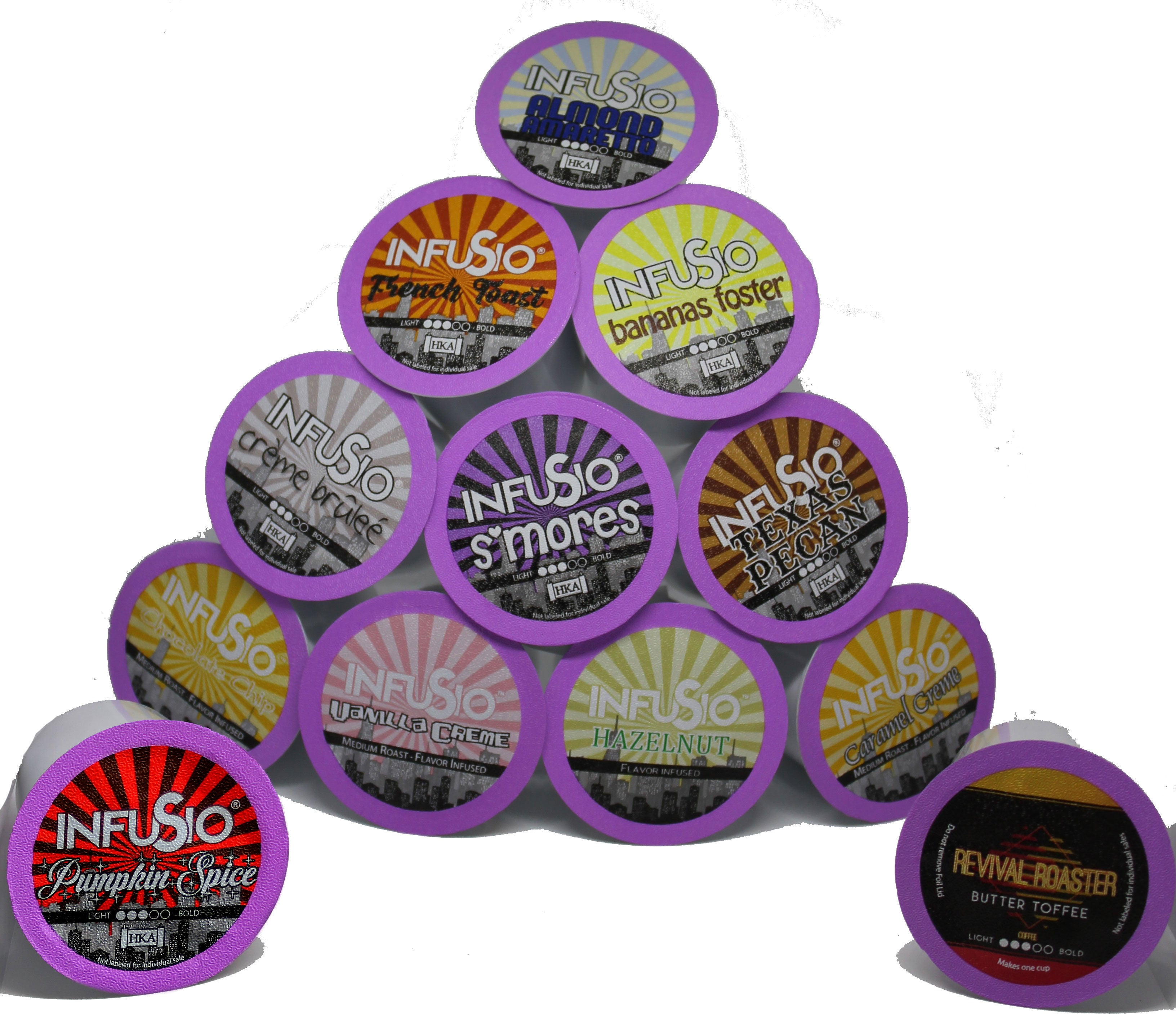 96 Count Variety Pack Flavors Only (12 Flavored Blends) - Walmart.com