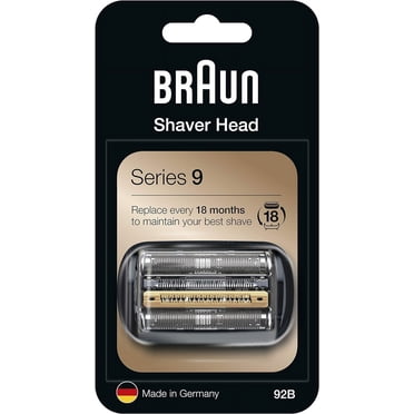 Braun Series 9 Pro Electric Razor Parts - 94M Silver Replacement Shaver ...