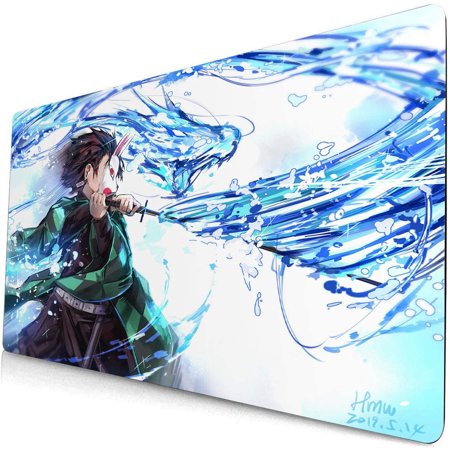 Demon Slayer Mouse pad Anime Game Large Desk Mat Keyboard Mat Computer ...