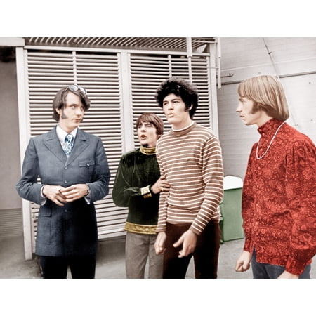 Head From Left: Michael Nesmith Davy Jones Micky Dolenz Peter Tork (Aka ...
