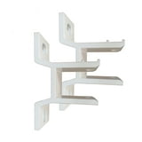 ALEKO Retractable Awning Wall Mount Brackets, White Aluminum, Set of 2 ...