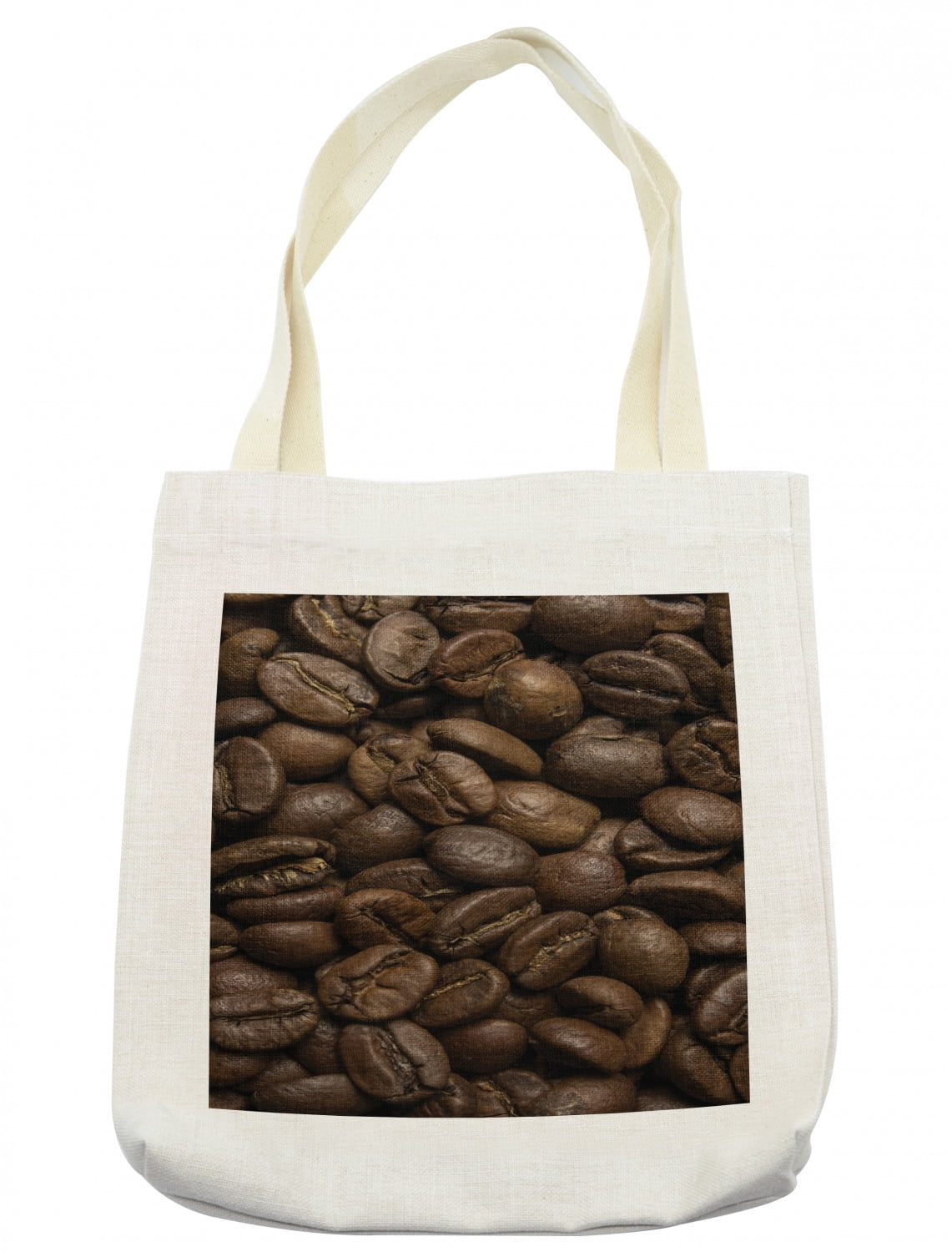 Coffee Tote Bag, Flavored Roasted Arabica Beans Ready for Brew Fresh ...