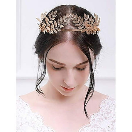 Vintage Baroque Wedding Olive Branch Crown and Tiara Bridal Princess ...